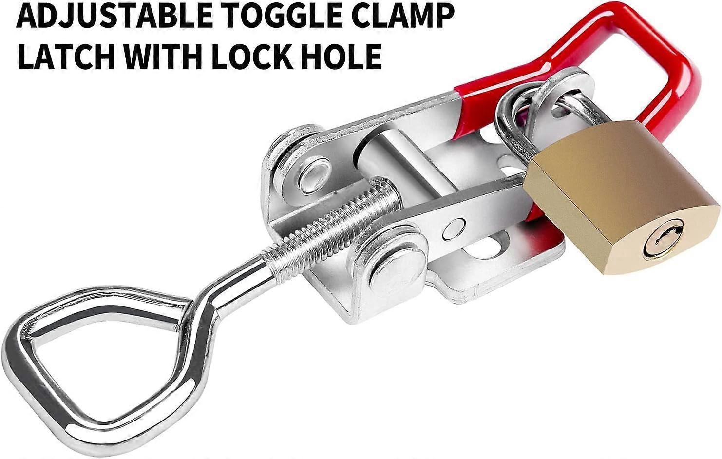 Toggle Latch Clamp 4001 Adjustable Toggle Clamp Latch Smoker Latch ...