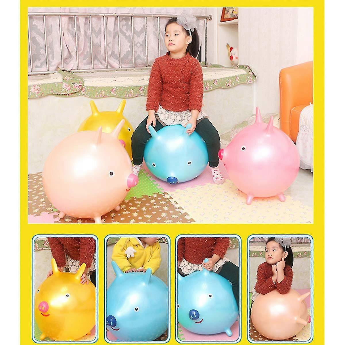 Inflatable Hopping Pig Outdoors Ride On Bouncy Animal Jumping Pig For ...