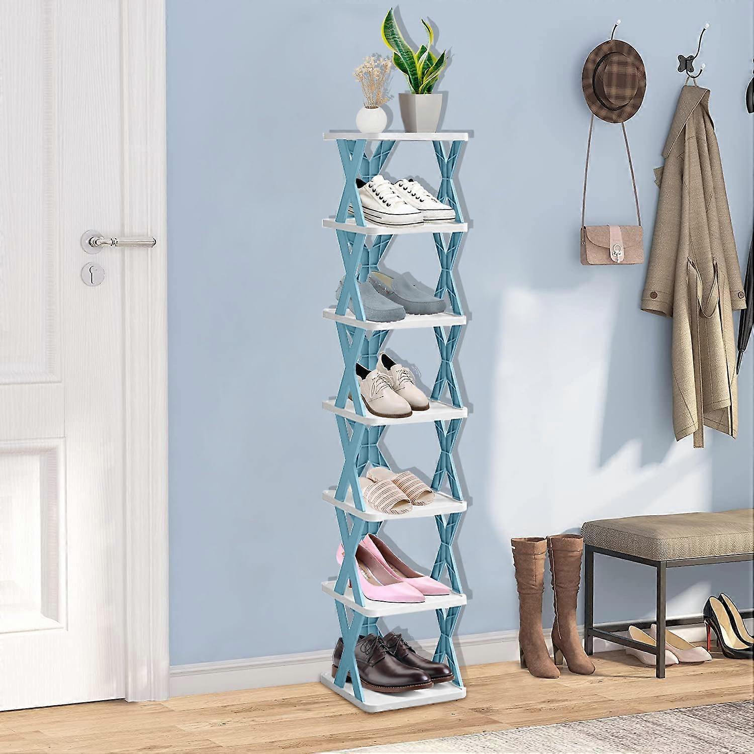 1PCS Shoe Rack,Shoe Racks Storage,Narrow Shoe Rack,Removable X Shape ...