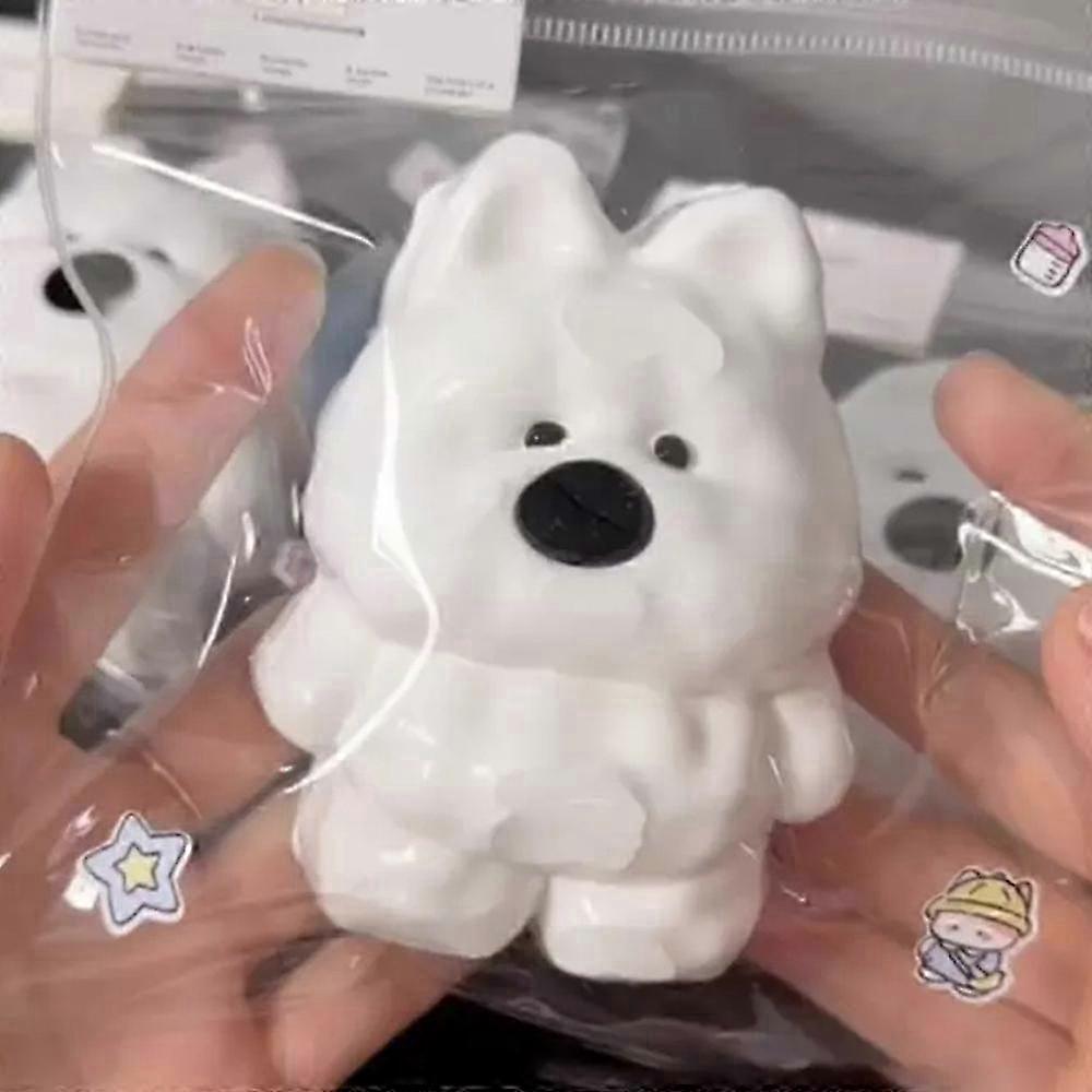 Handmade Silicone Squishy Butter Bear,Cute Butter Bear Dog Sheep ...