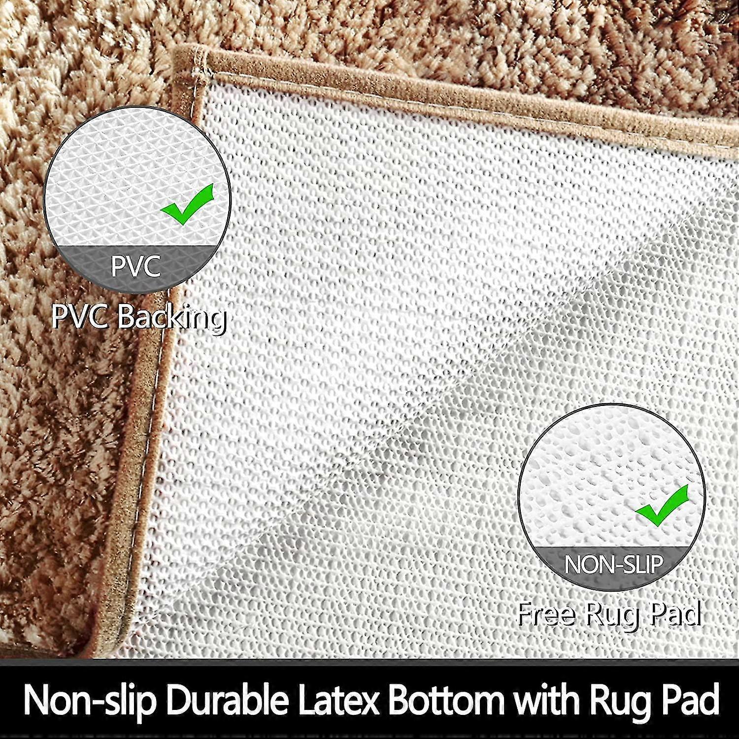 Sunla Bathroom Rugs Set 2 Piece, Microfiber 20" X 33" Bath Mat And 20 ...