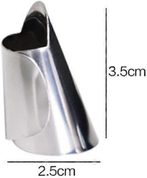 Stainless Steel Thumb Guard Finger Protector Guard Cutting Protector ...