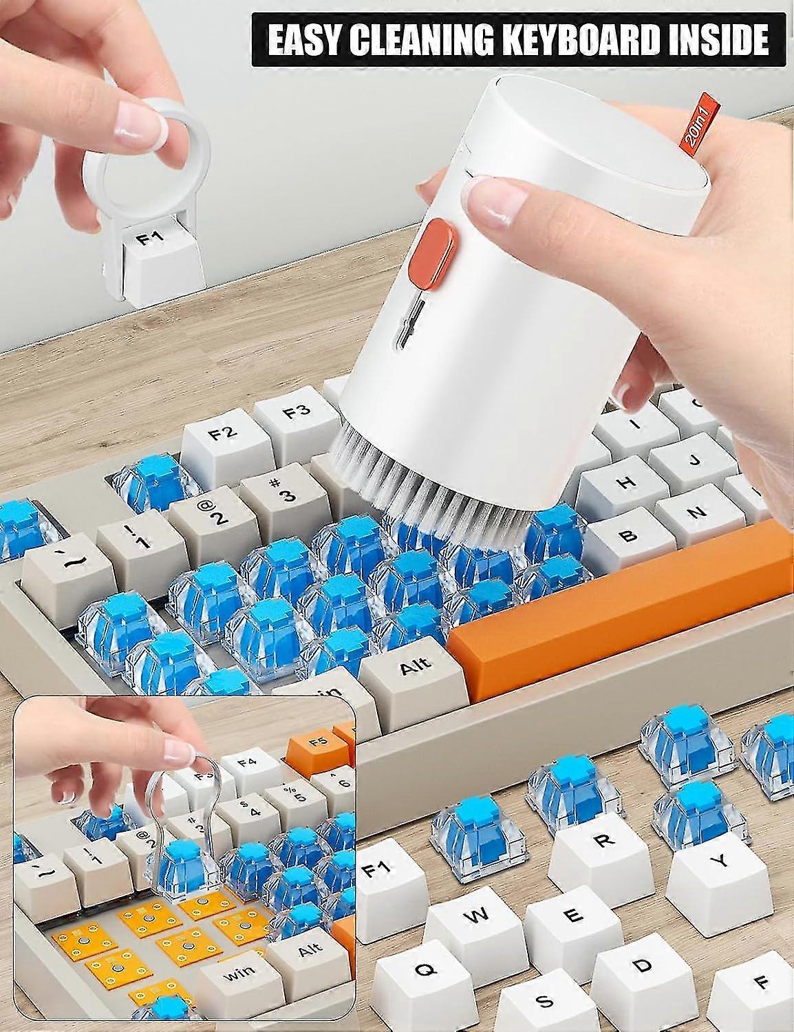 Keyboard Cleaning Kit, 20 In 1 Screen Cleaner Kit, Keyboard Cleaner ...