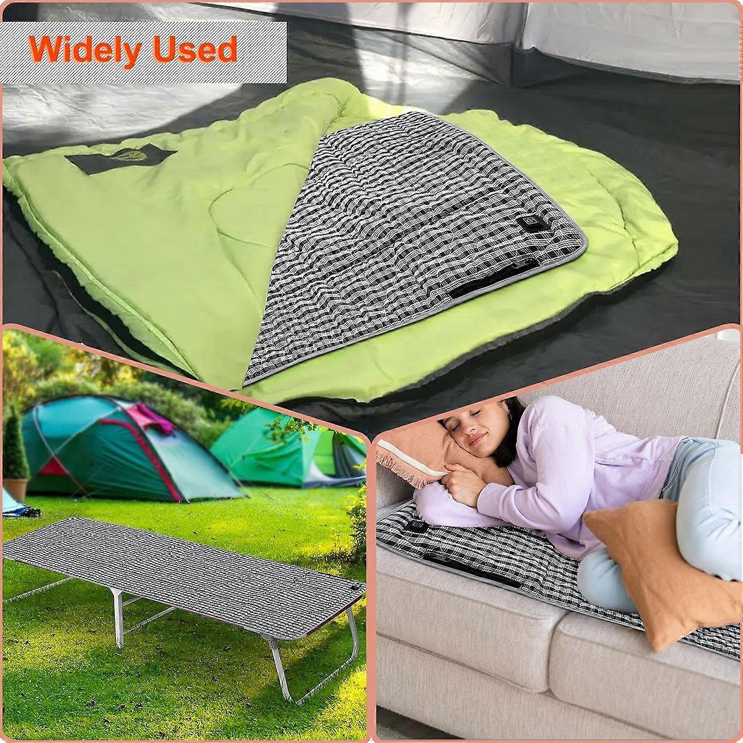 Heated Sleeping Pad Liner, USB Heating Pad for Backpacking, Camping ...