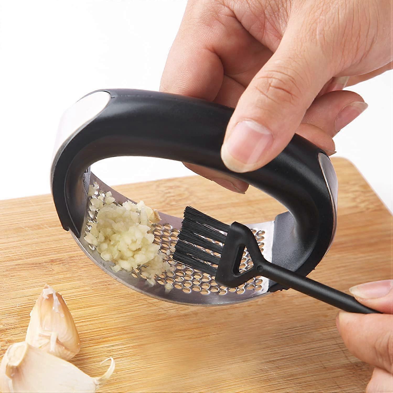 Garlic Press Garlic Crusher Kitchen Garlic Rocker 304 Food Grade ...