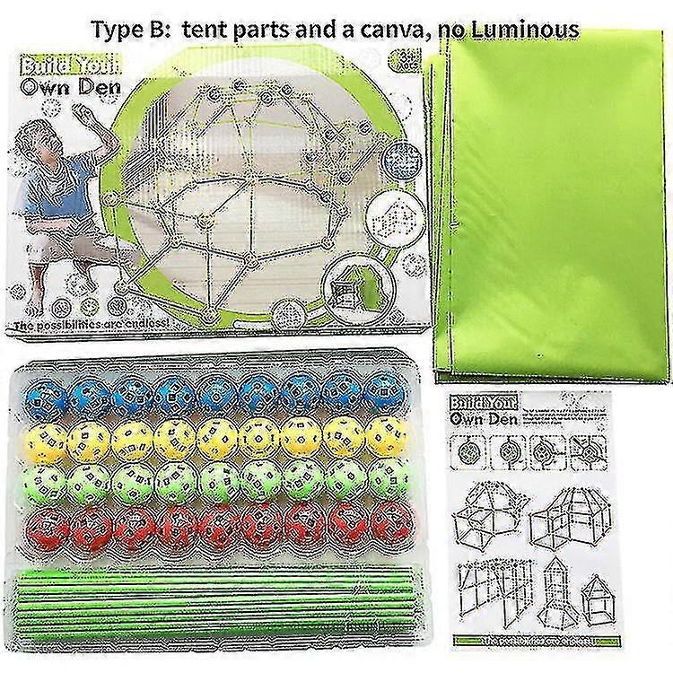 Construction Fort Building Kits For Kids Diy Building Fortress Building ...