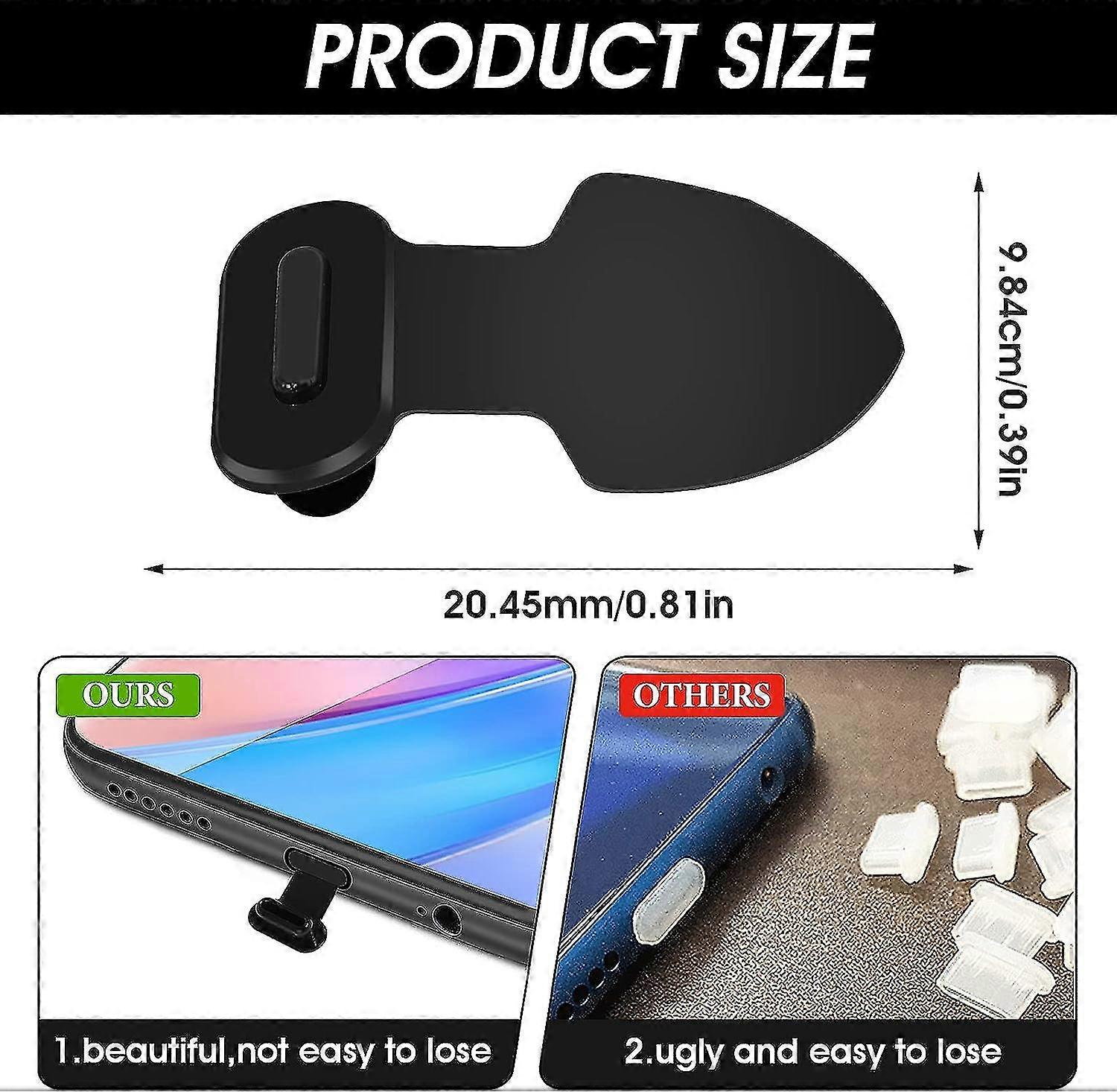 3 Pack Silicone Dust Plugs For Usb C Port For Mobile Phone And ...