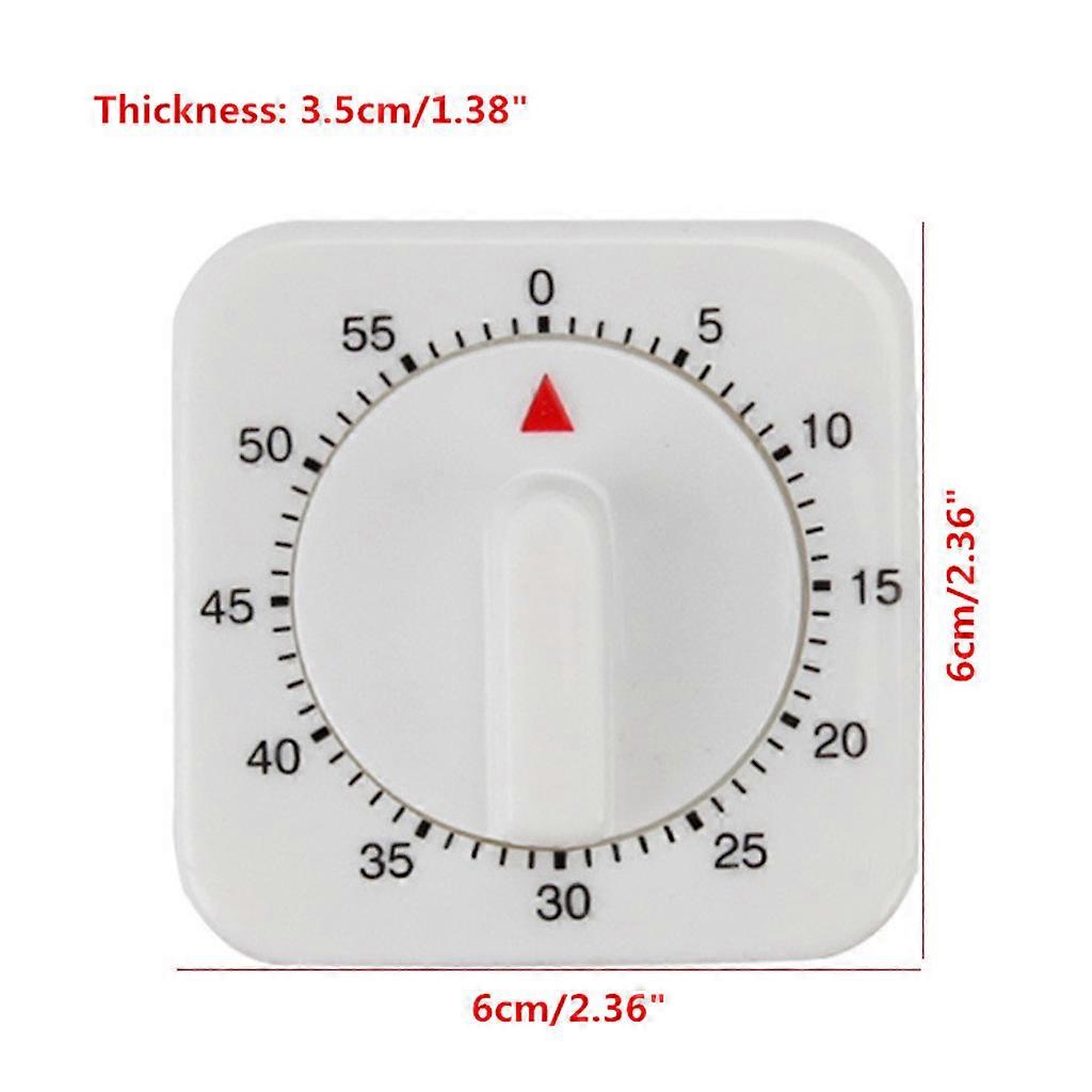 Kitchen Timer, 60 Minutes Mechanical Timer Clock Kitchen Cooking Timer ...