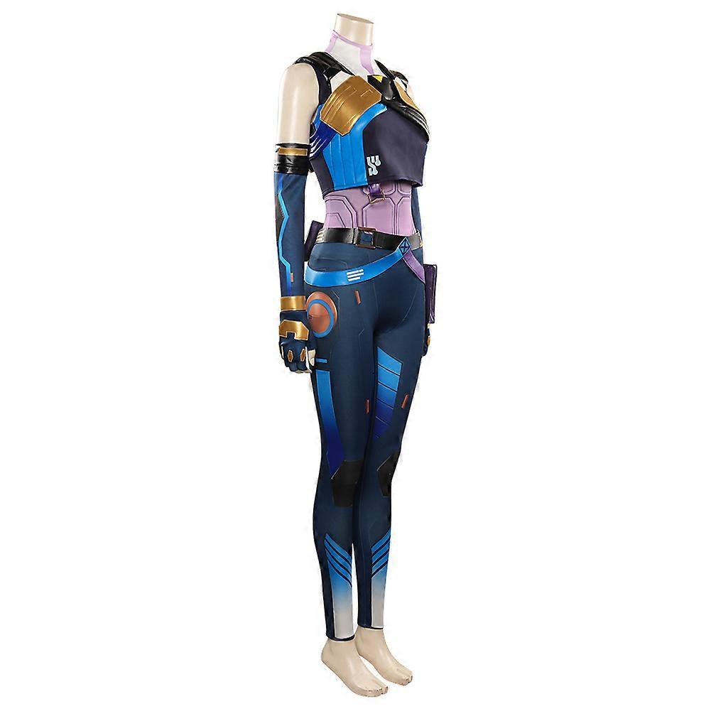 VALORANT Neon Cosplay Costume Outfits Halloween Carnival Suit | Fruugo UK