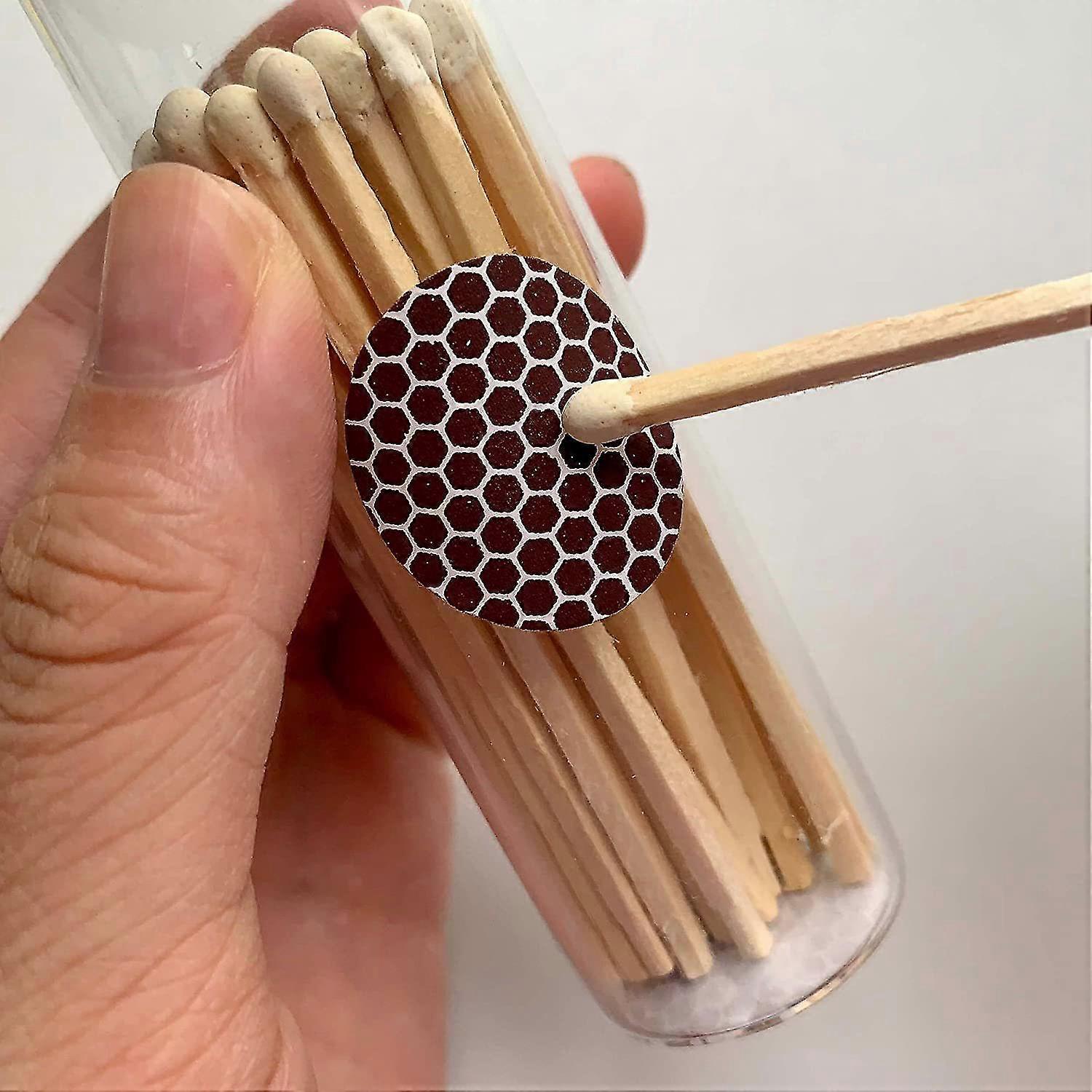 Round Match Phosphor Paper Self-adhesive Fire Paper Can Stick 28 Pieces ...