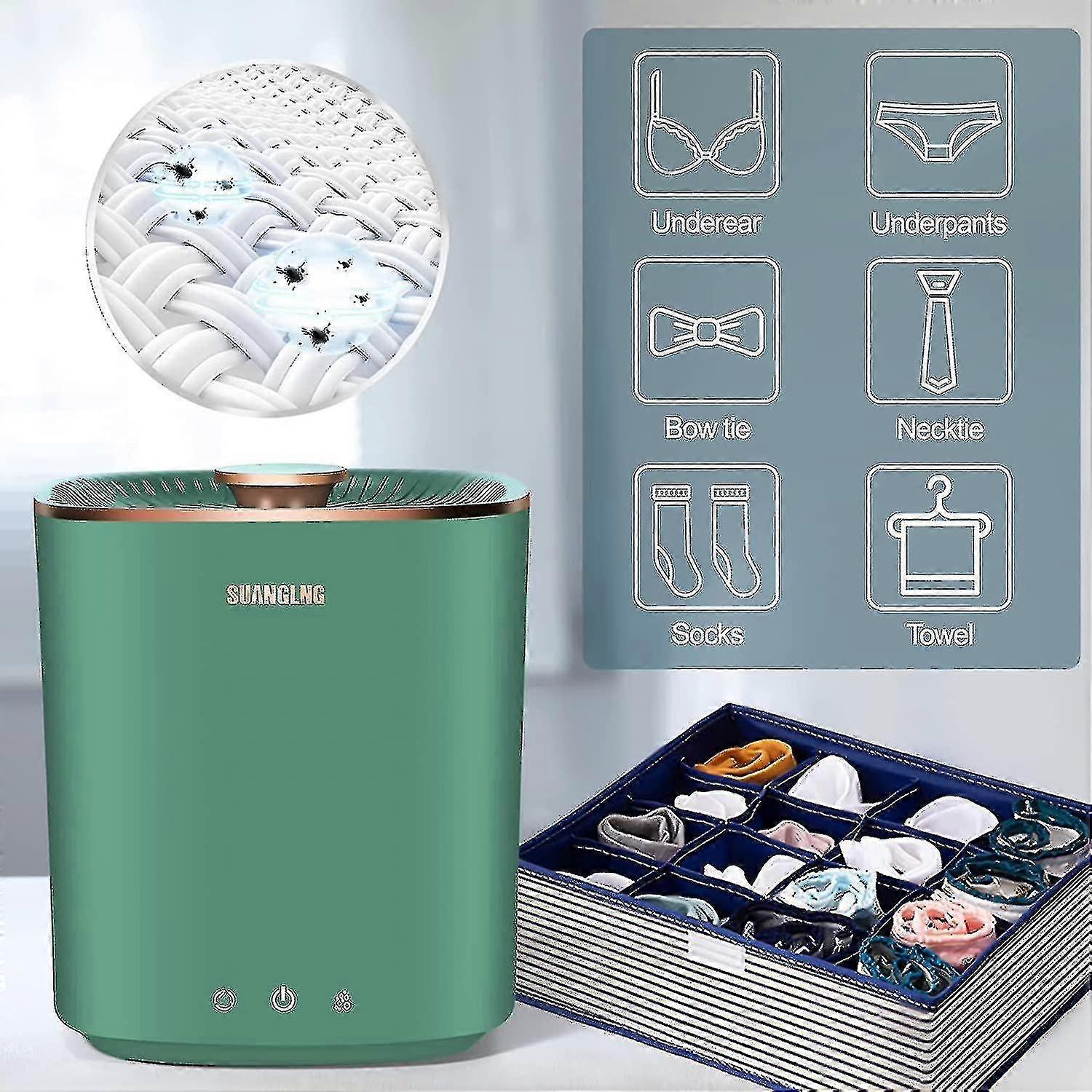 Portable Fully Automatic Camping Washing Machine - Mini Washing Machine ...