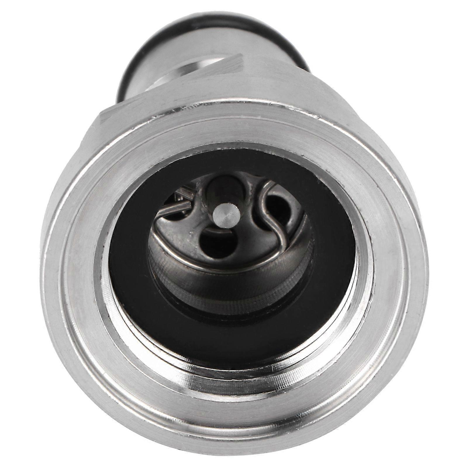 1/2in Liquid Ball Lock Stainless Steel Keg Coupler Adapter Beer Barrel ...