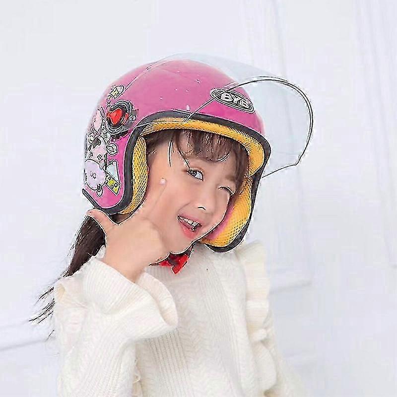 Fashion Cute Children Helmet Motorcycle Helmet Scooter Crash Helmet Boy ...