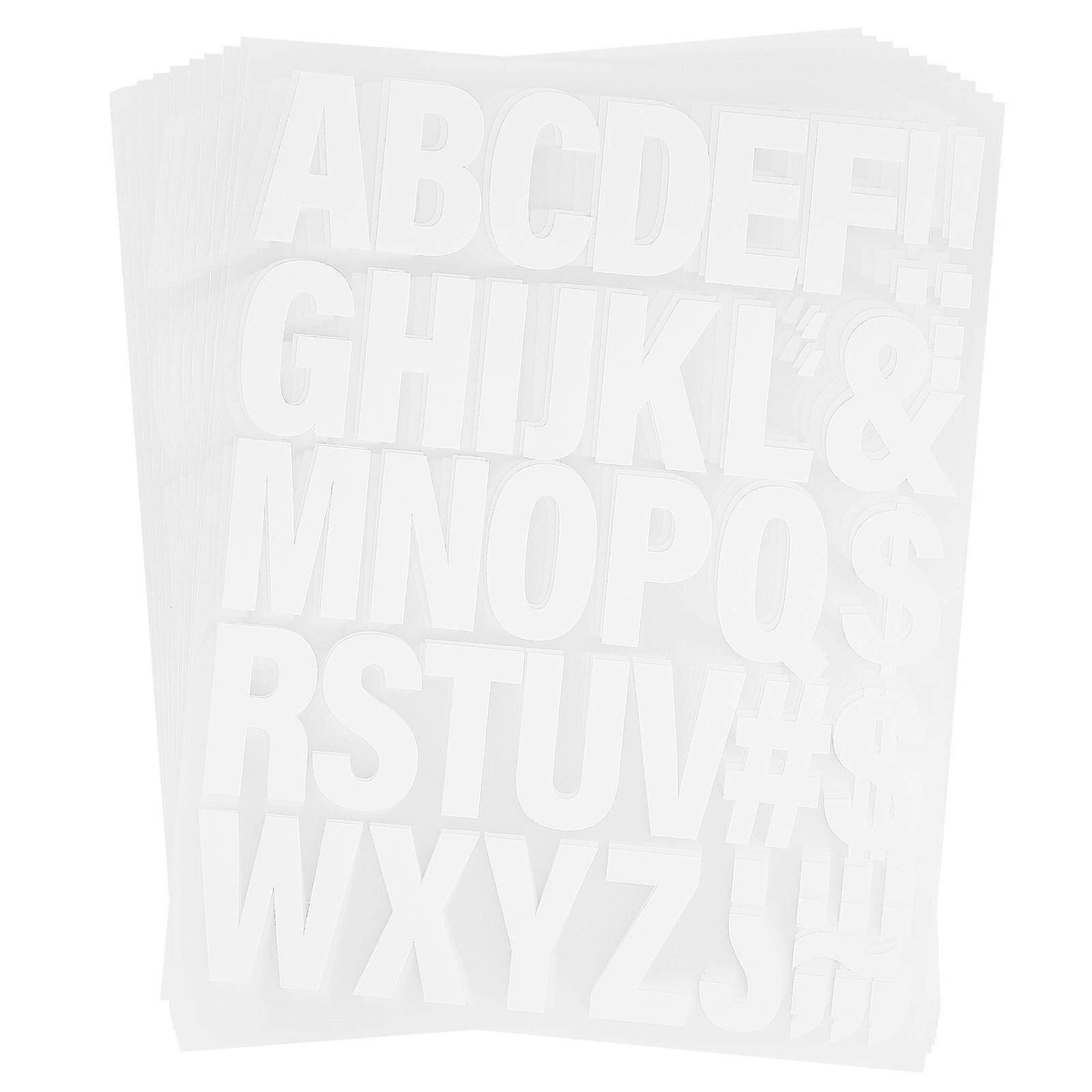 10 Sheets Iron On Letters Iron On Patches Letters Iron On Letters For ...