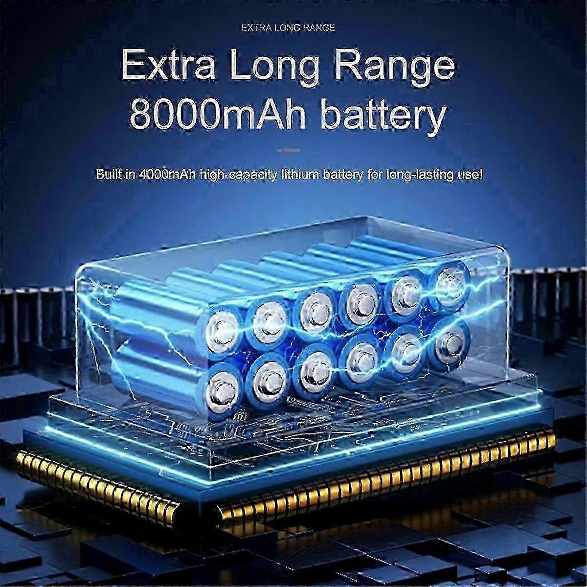 X3 Mini Turbo Jet Fan Wind Speed Brushless Motor Handheld Duct Fan ...