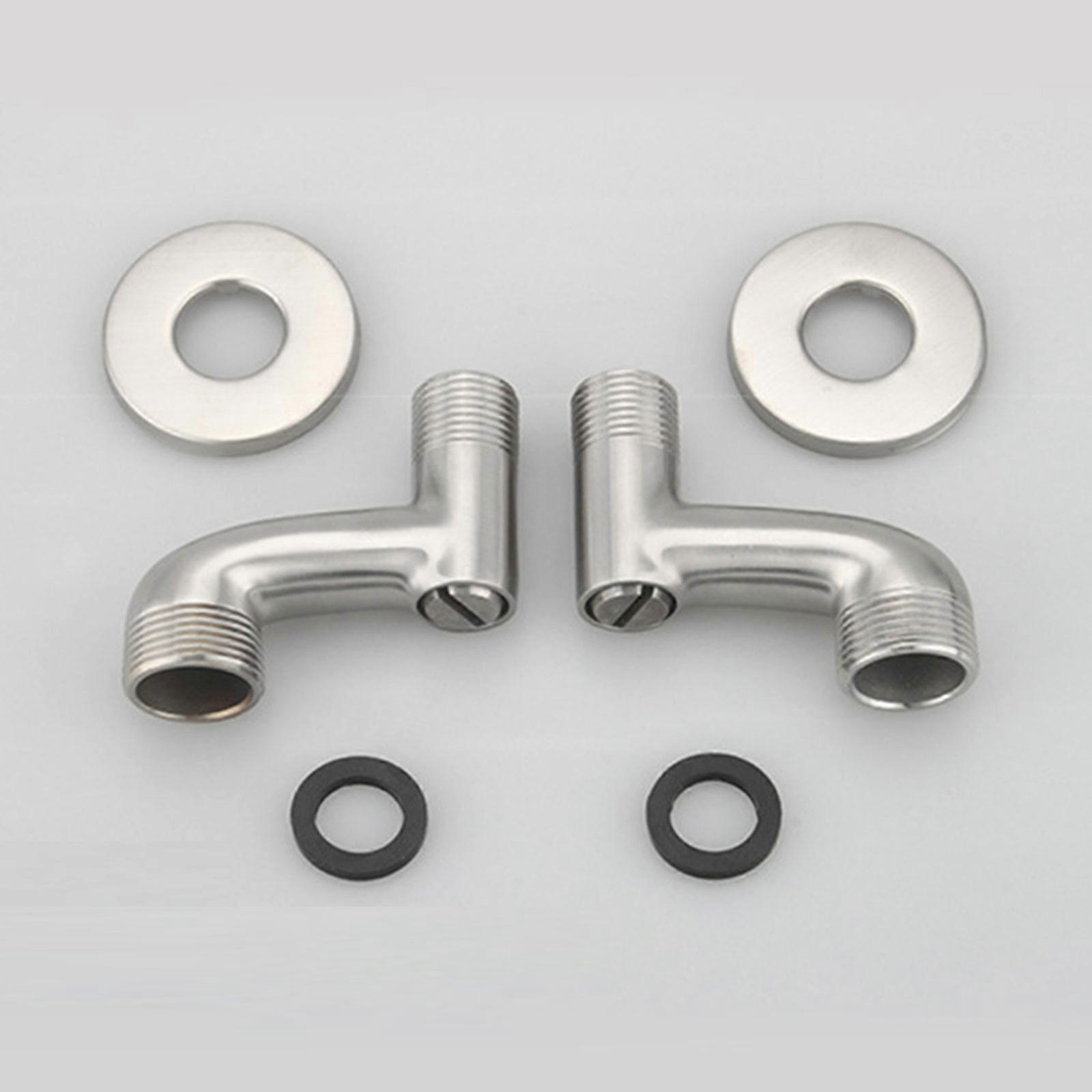 Elbow Angled Adjustable Faucet Adapter Adjustable Angle Valves Shower ...