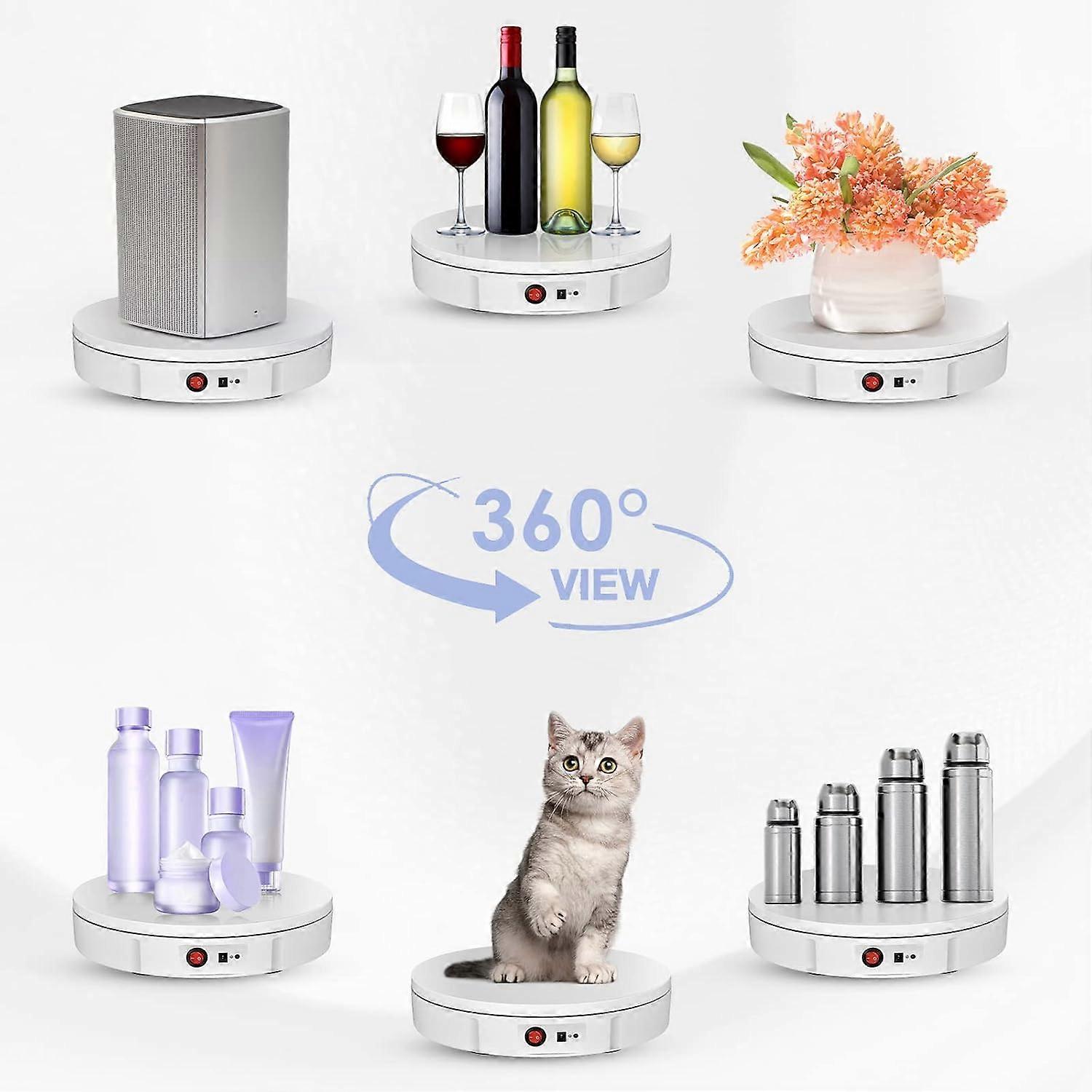 Versatile 360 Degree Rotating Display Stand, Electric Photography ...