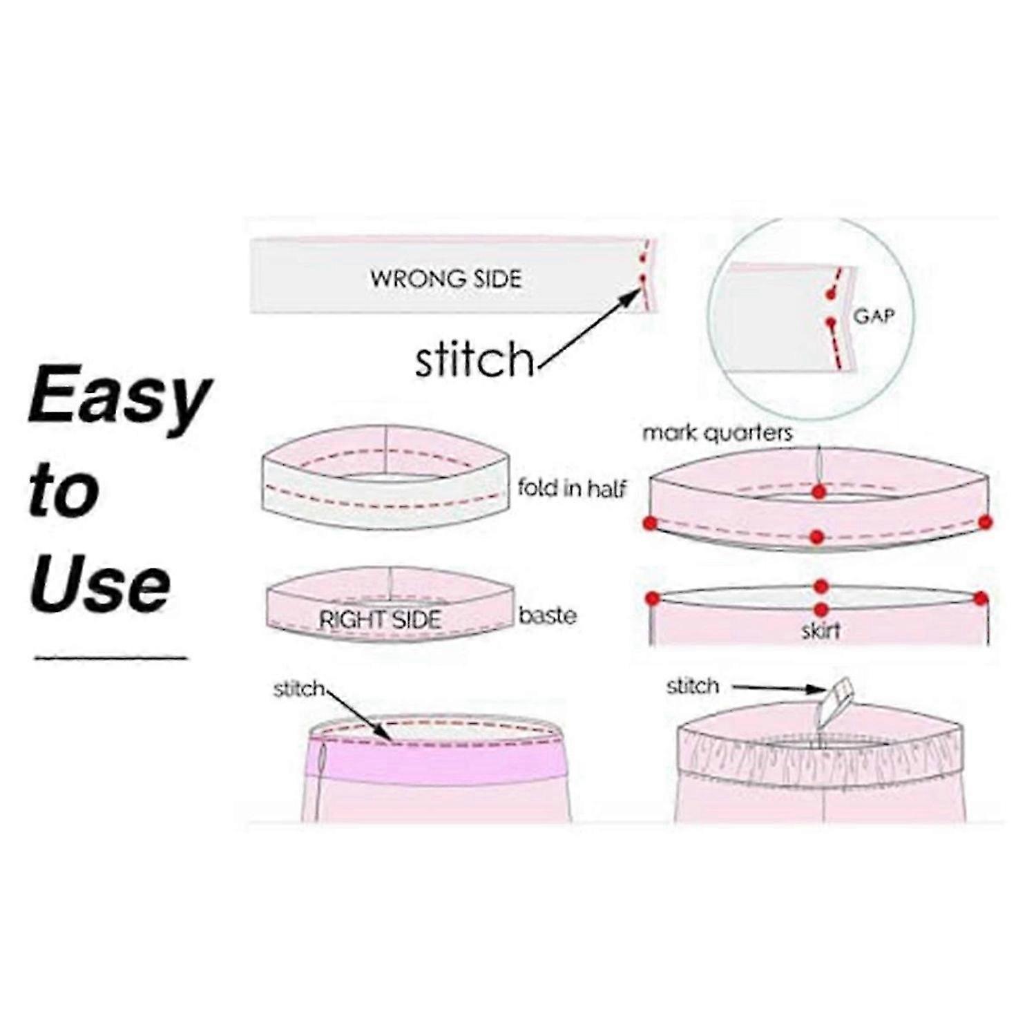 Sewing Elastic Band Elastic Spool Heavy Stretch High Elasticity Strap ...