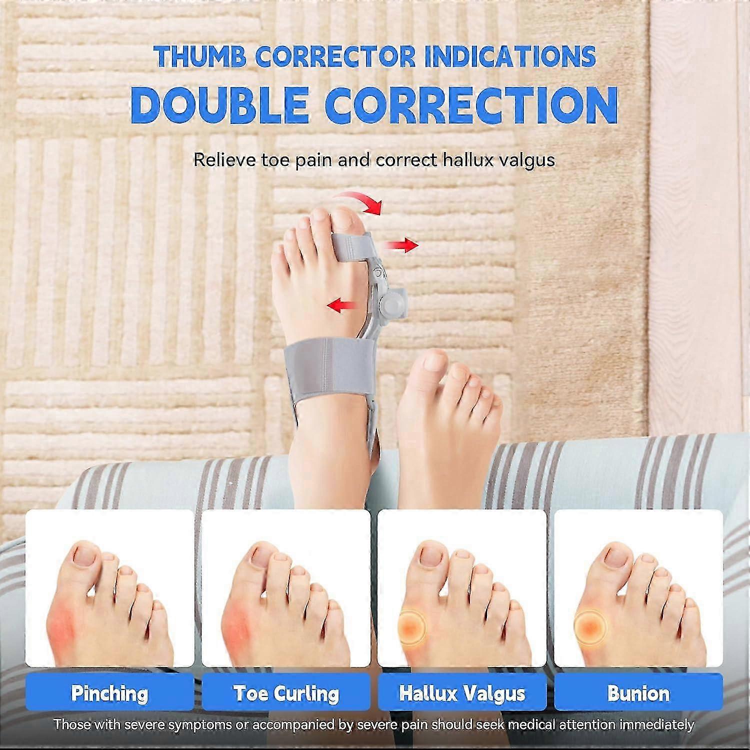 2026 Bunion Corrector for Men & Women, Left Foot Big Toe Straightener ...
