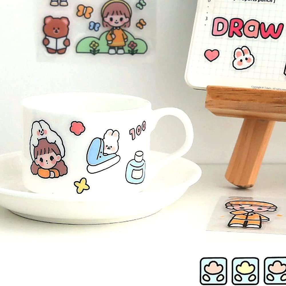 100 Pieces Kawaii Stickers Cute Cartoon Stickers Kawaii Stickers ...