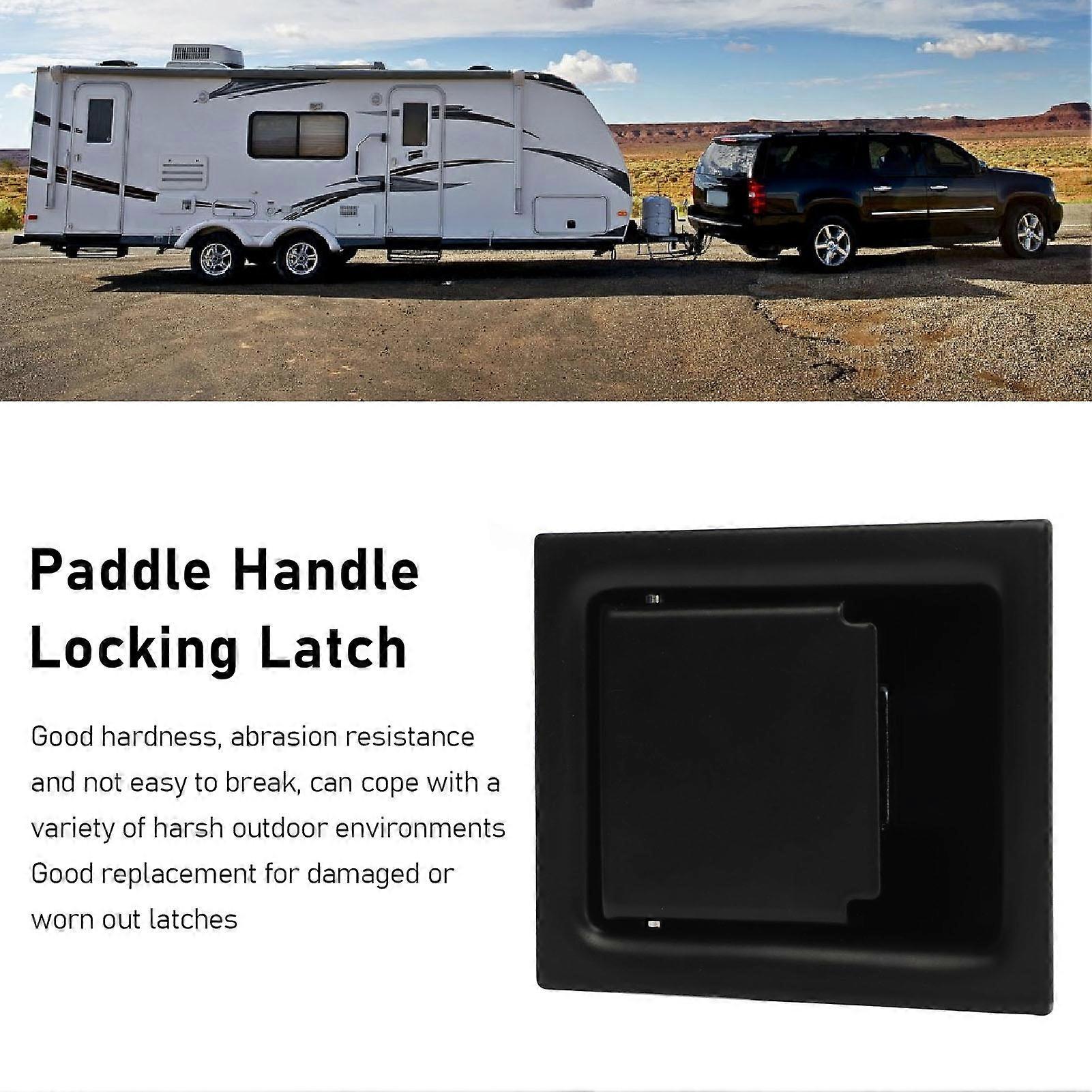 Paddle Handle Locking Latch Stylish Rugged Reliable Trailer Paddle Door ...