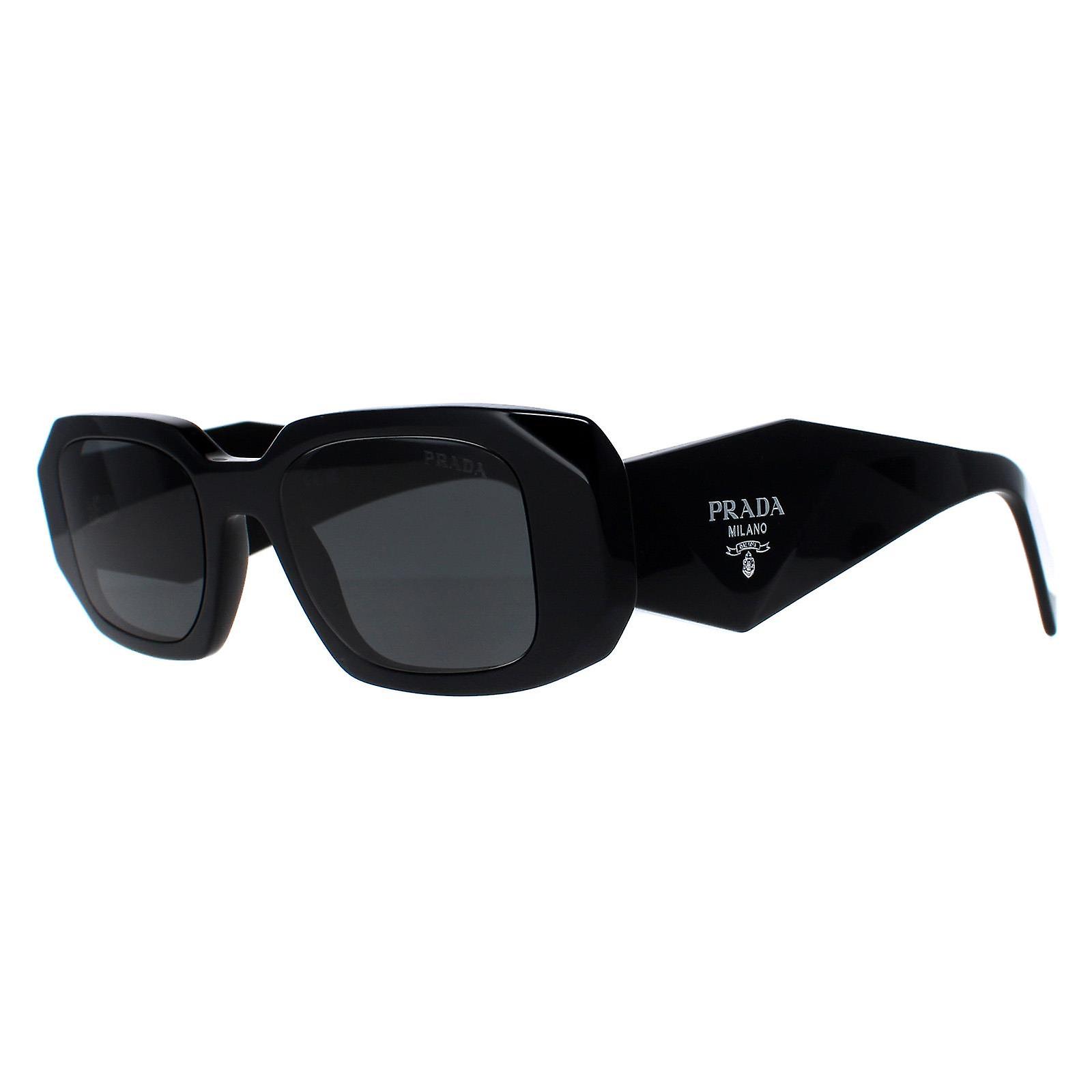 Prada Sunglasses PR17WS 1AB5S0 Black Dark Grey | Fruugo NO