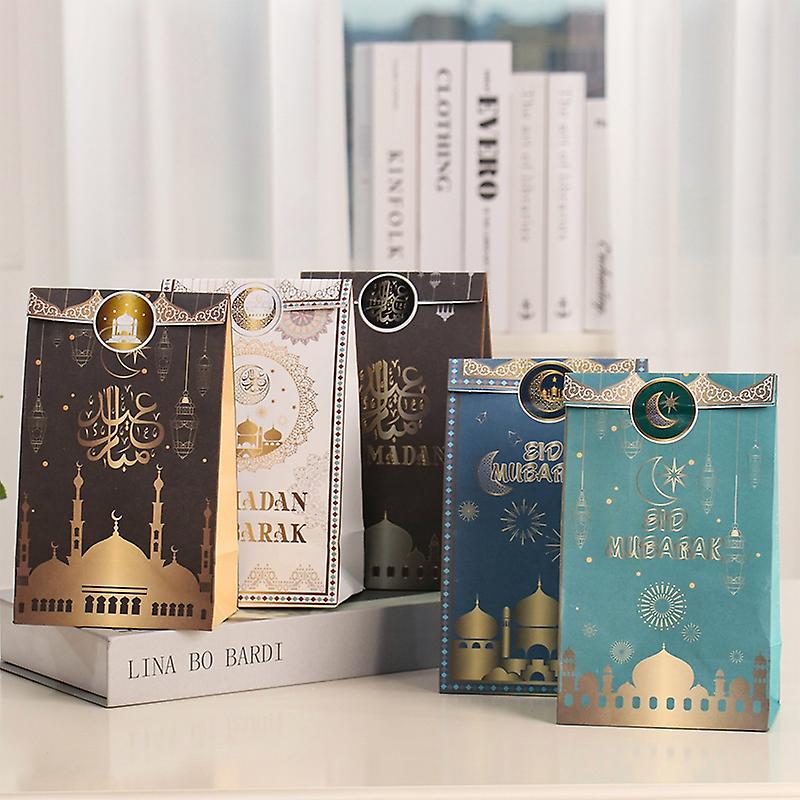 Eid Mubarak Plates Banner Balloon Tableware Ramadan Decoration 2023 ...