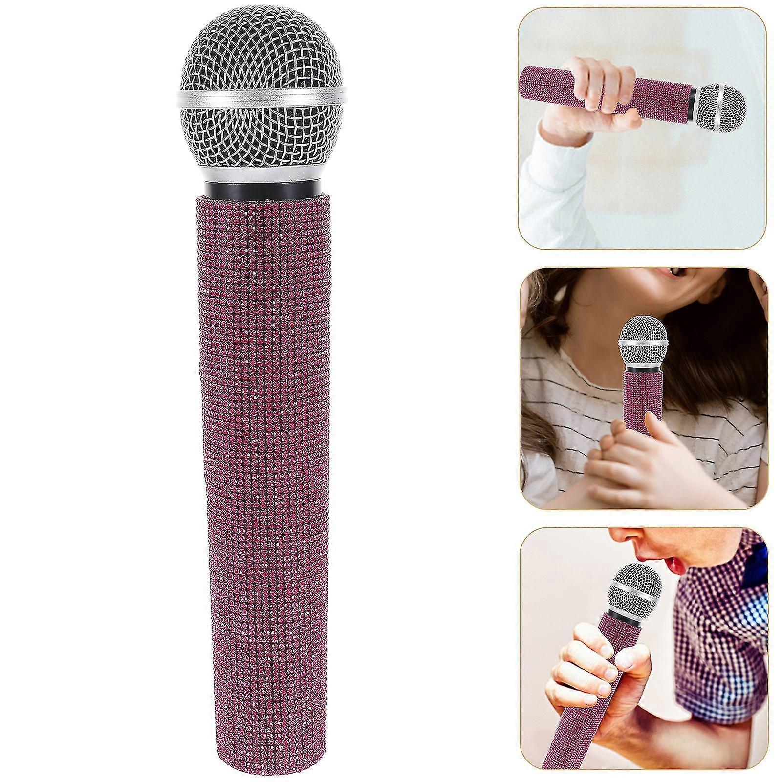 Simulation Microphone Children Microphone Prop Fake Microphone Pretend ...