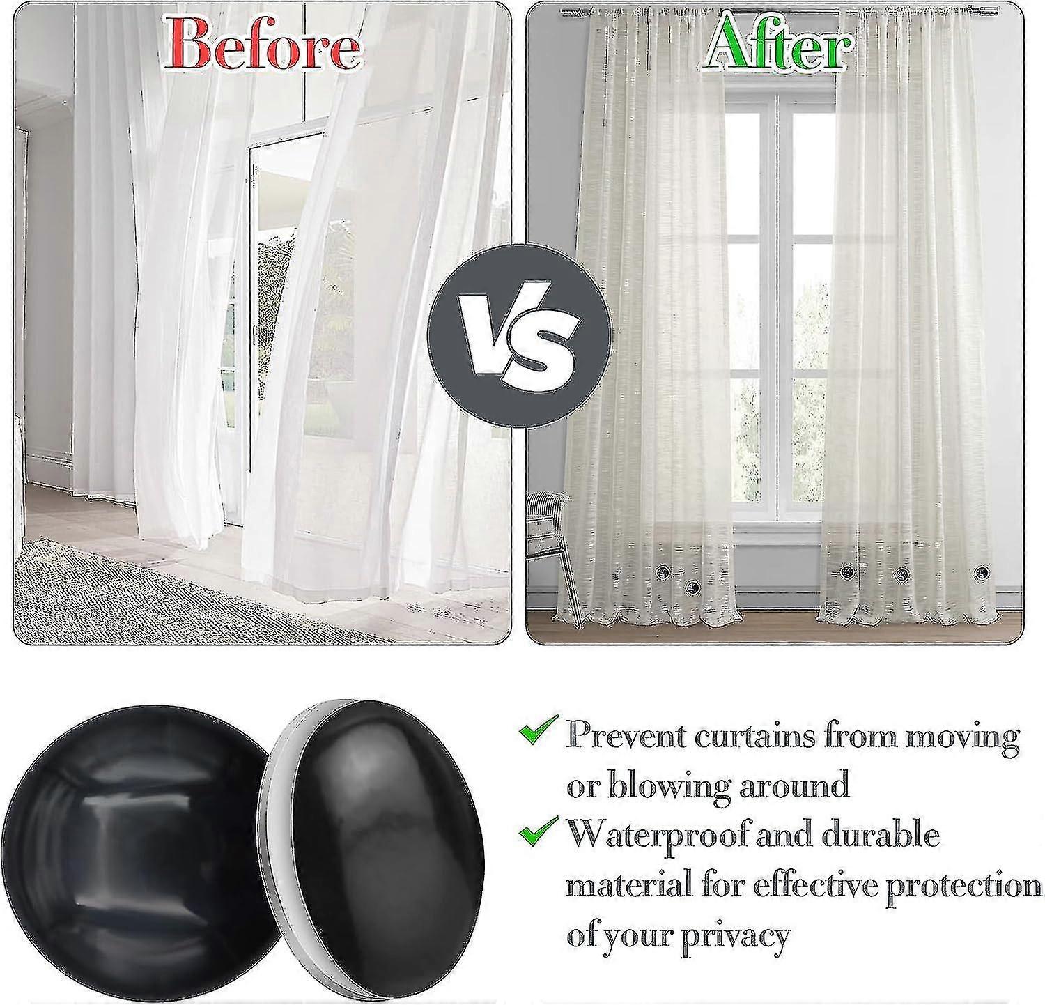 10pcs Magnetic Curtain Weights Drapery Weights, Strong Magnetic Shower ...