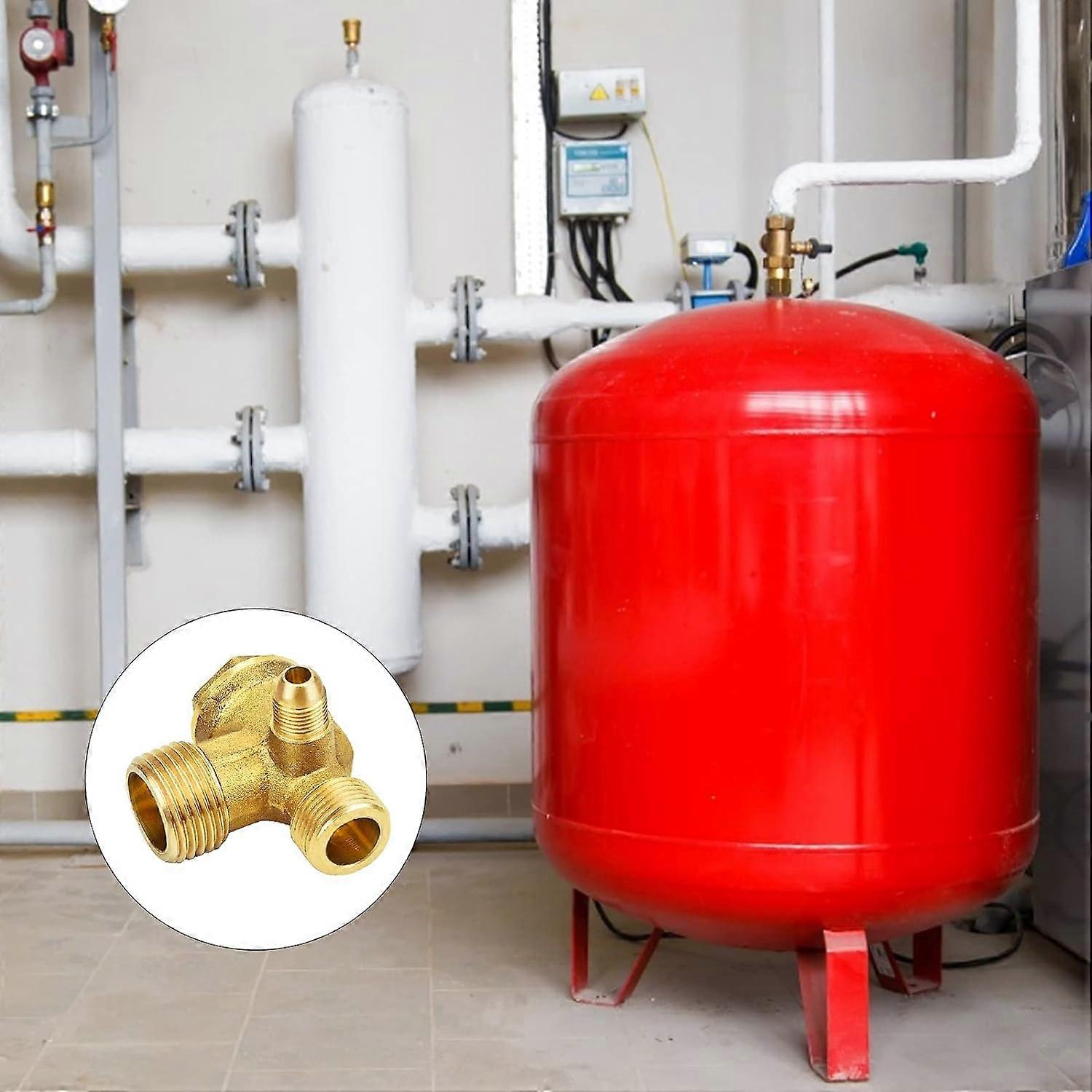 Backventil Kompressor Backventiler Luftkompressor Backventil 3-portars mässing hangängad gänga ...