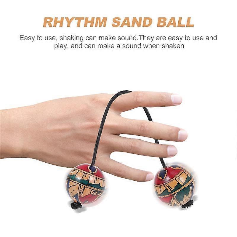 Rhythm Sand Ball Plastic Patica Sand Ball Hand Asalato Musical ...