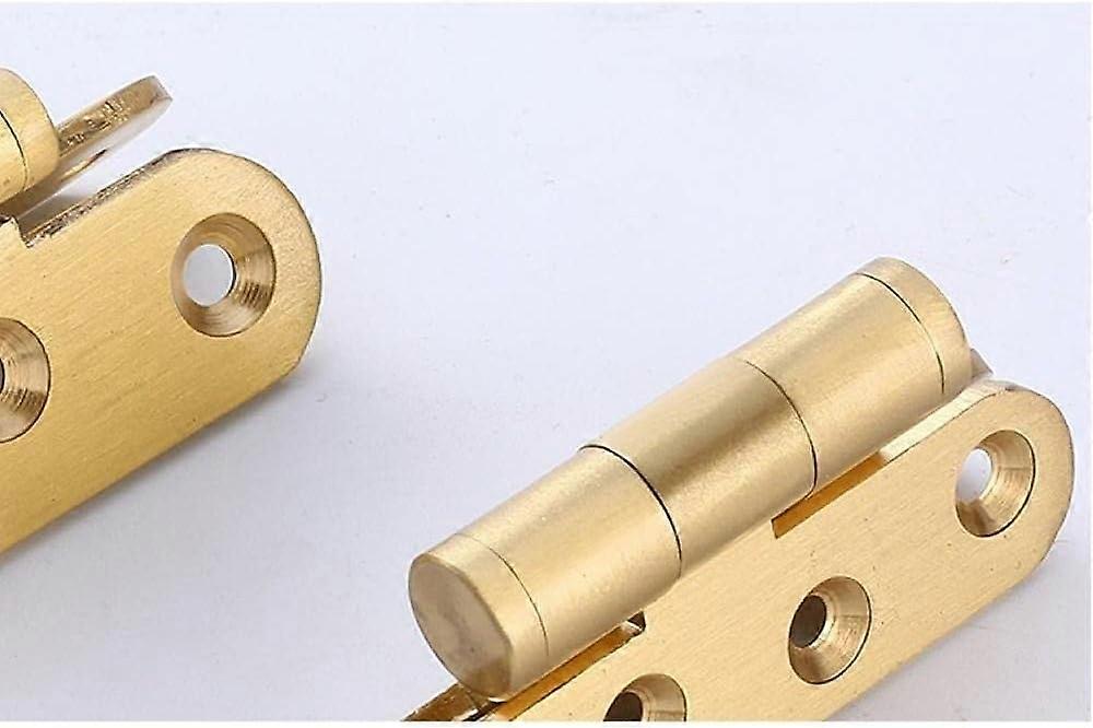 2 Piece Pivot Door Hinge Copper Butterfly Shaped Hinge Gift Box Small ...