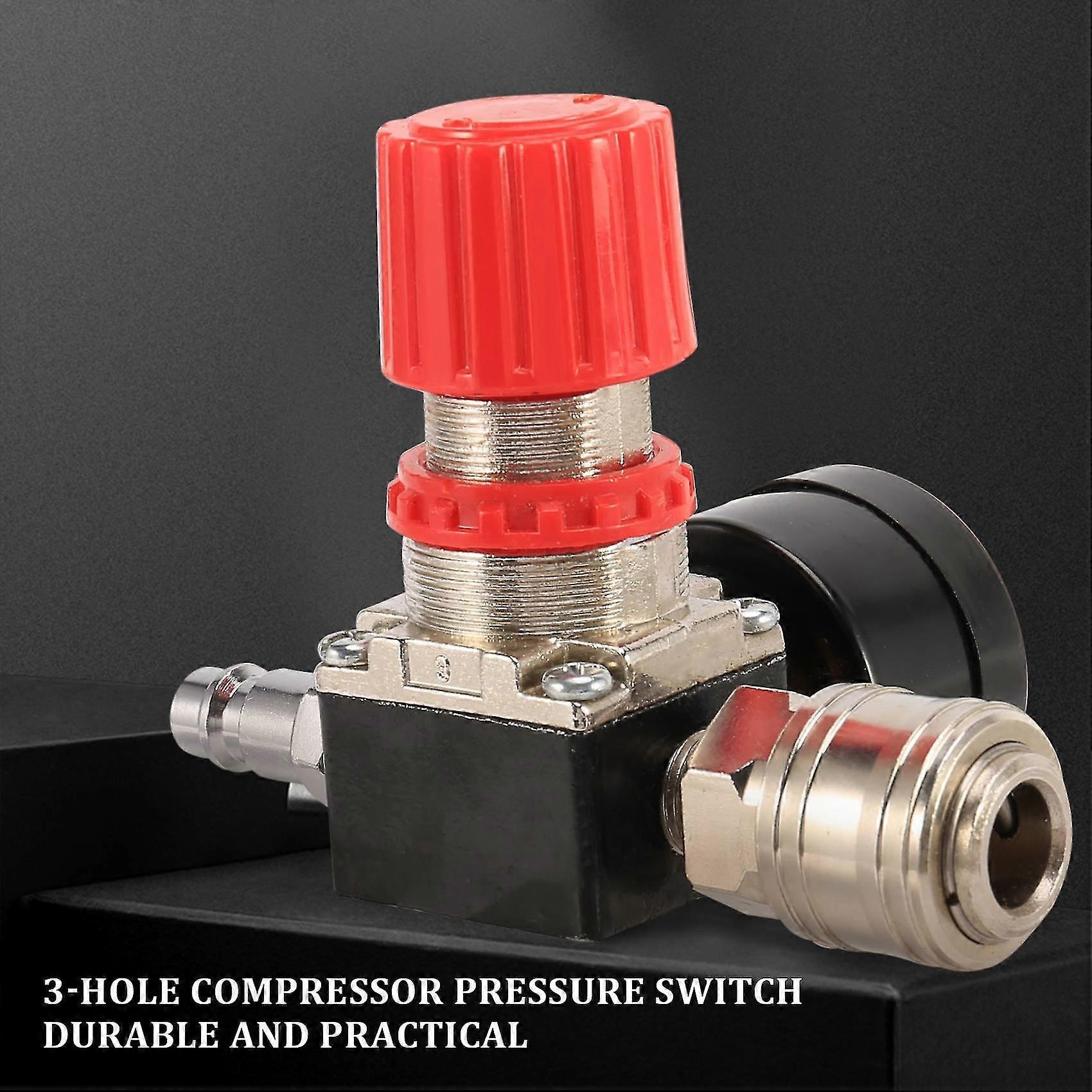 1/4inch Pressure Regulator Air Compressor Pressure Regulator Reduction ...