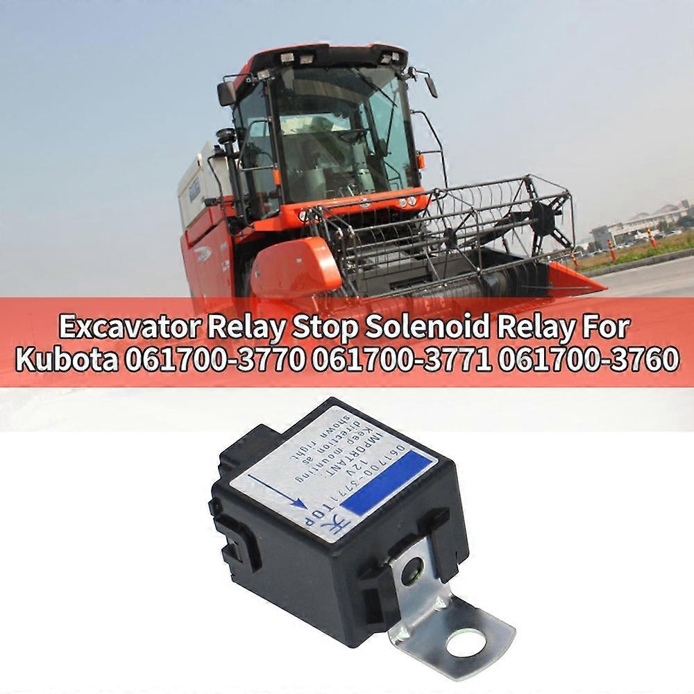 Excavator Relay Stop Solenoid Relay for 061700-3770 061700-3771 061700 ...