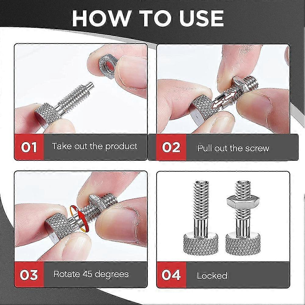 4pcs Handle Quick Release Pins,quick Release Lock Pin, Retractable ...