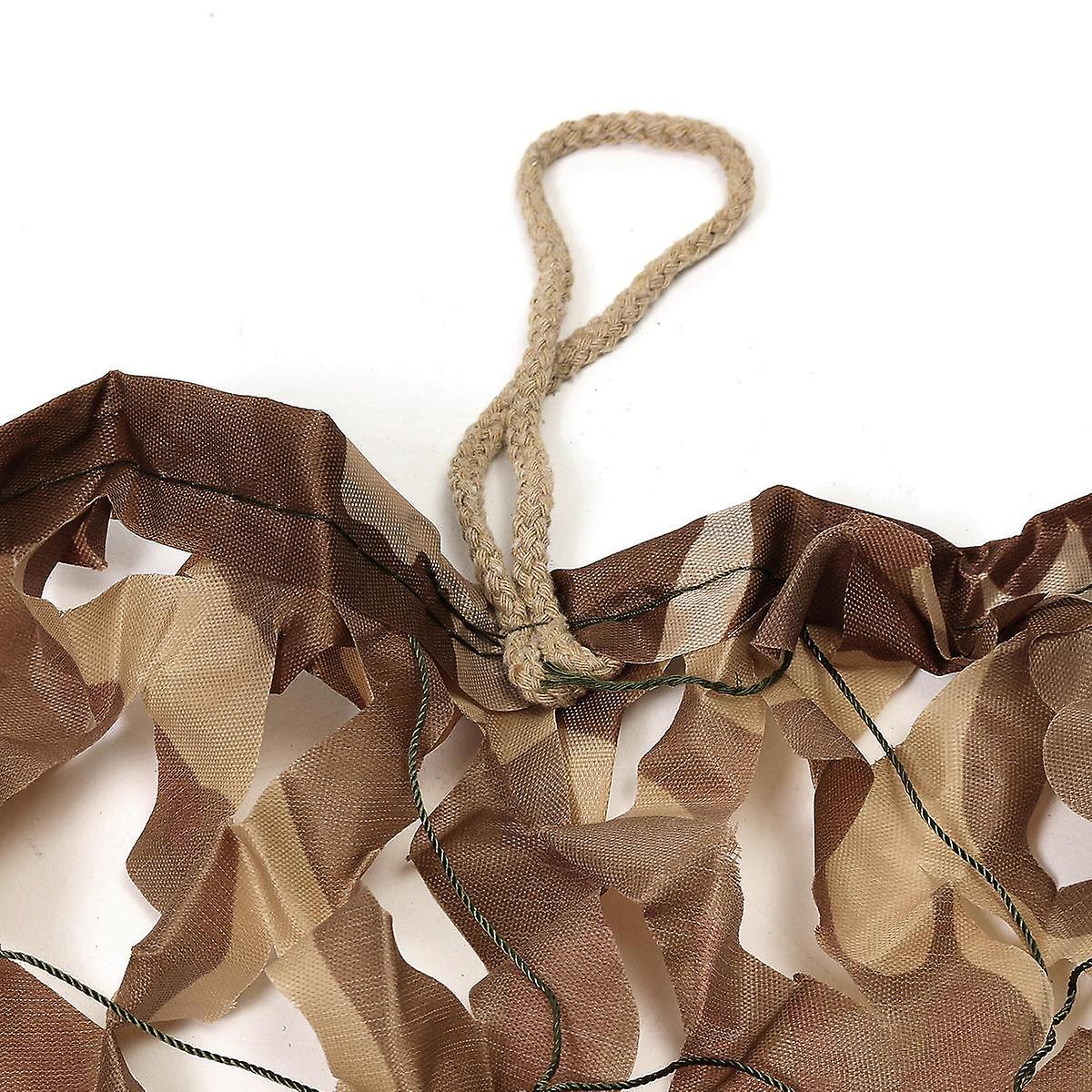 Outdoor camping woodland leaves desert camouflage net tactical double ...