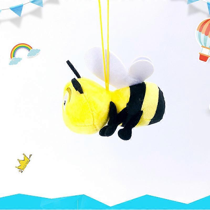 Set of 3 Realistic-Looking Toy Plush Soft Stuffed 5" Honey Bees with ...
