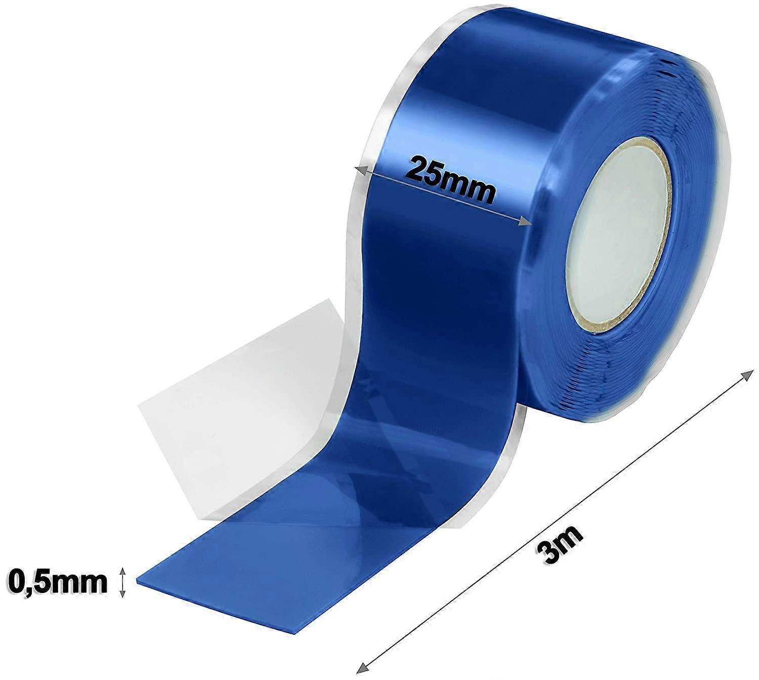 1x 3m self-fusing silicone tape (self-amalgamating, self-vulcanizing ...