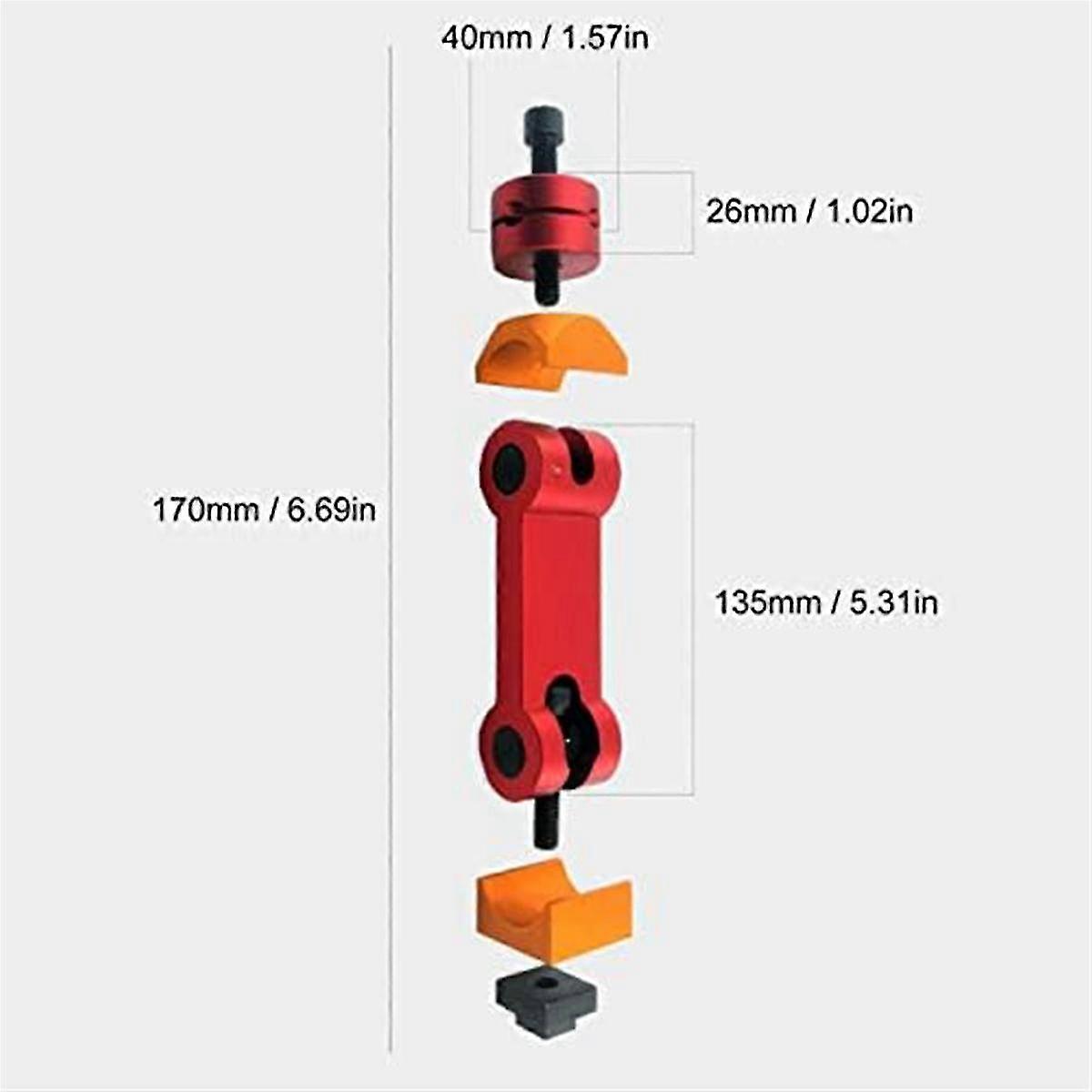 Suitable for Adjustable Milling Vise Stop, CNC Mill Work Stop Part ...