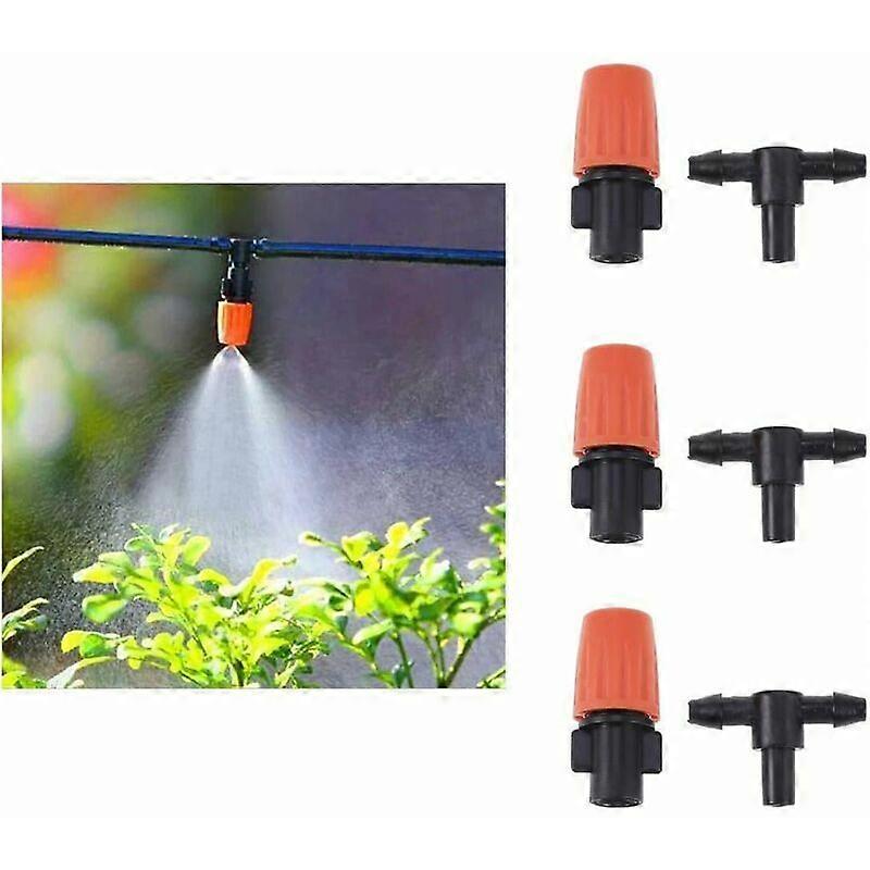 10pcs Misting Nozzles for Drip Irrigation, Sprinkler Head Atomizer ...