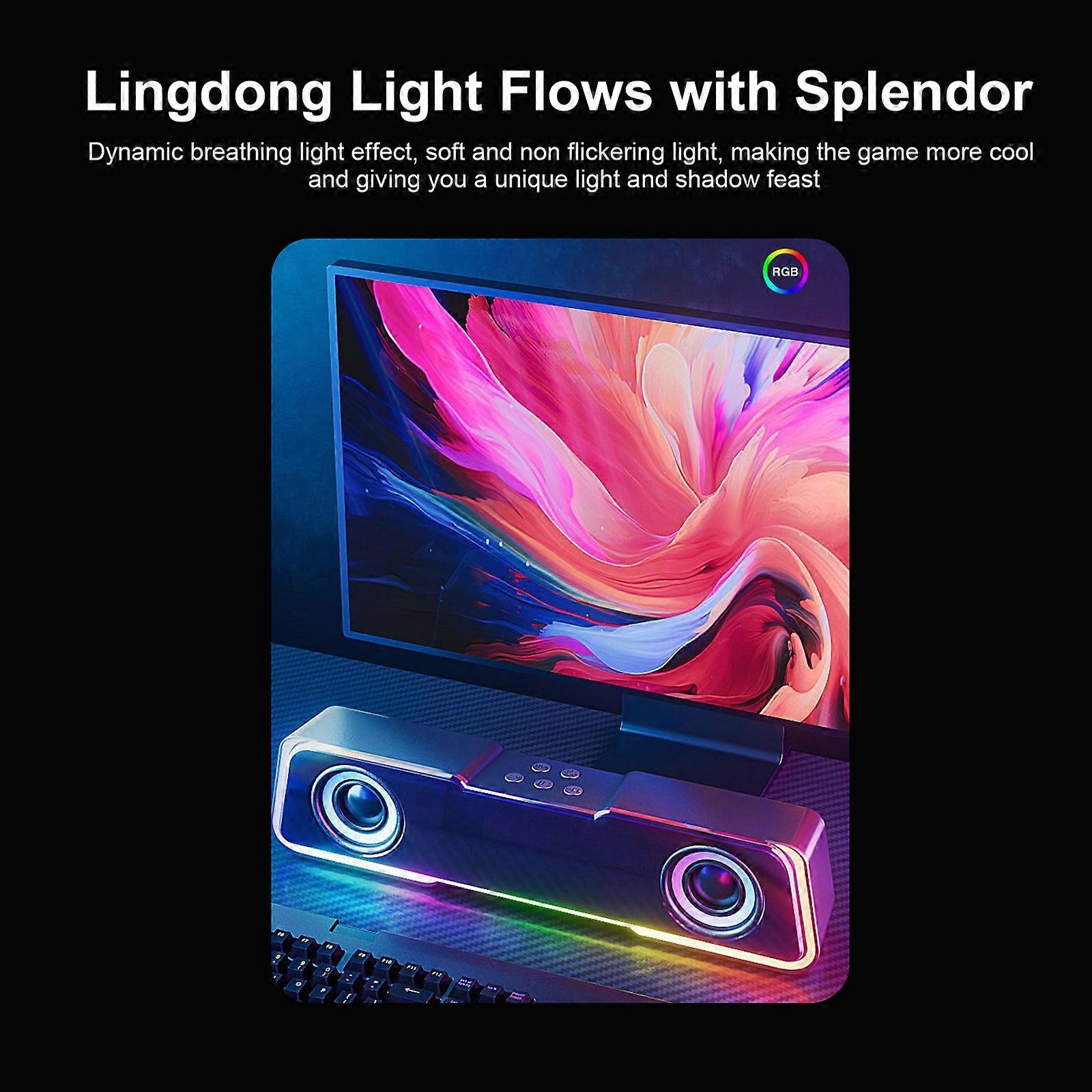 Colorful Bluetooth Speaker,Colorful Light Bluetooth Speaker,Subwoofer ...