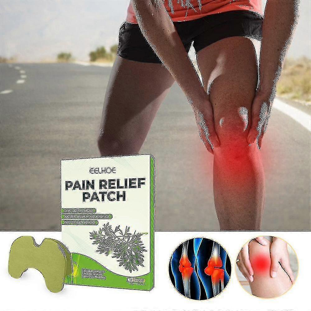 80pcs Knee Patch Wormwood Knee Sticker Plaster Extract Analgesic ...