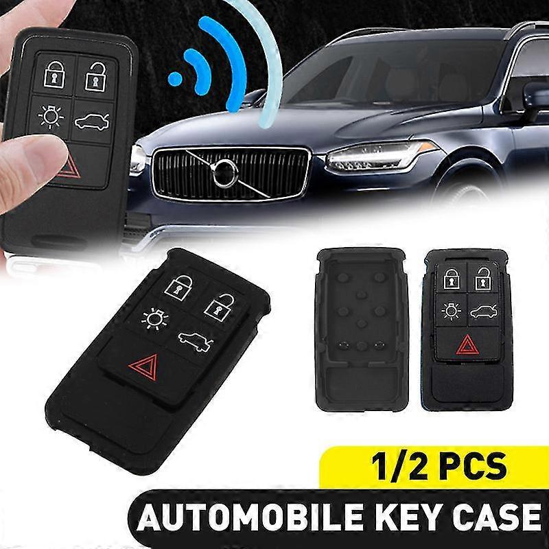 For Volvo S60 V60 S70 V70 Xc60 Xc70 Smart Key Pad 5 Buttons Replacement ...