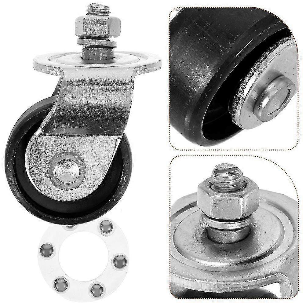 2pcs Floor Jack Caster Wheels Replacement Floor Jack Wheels Metal Jack ...