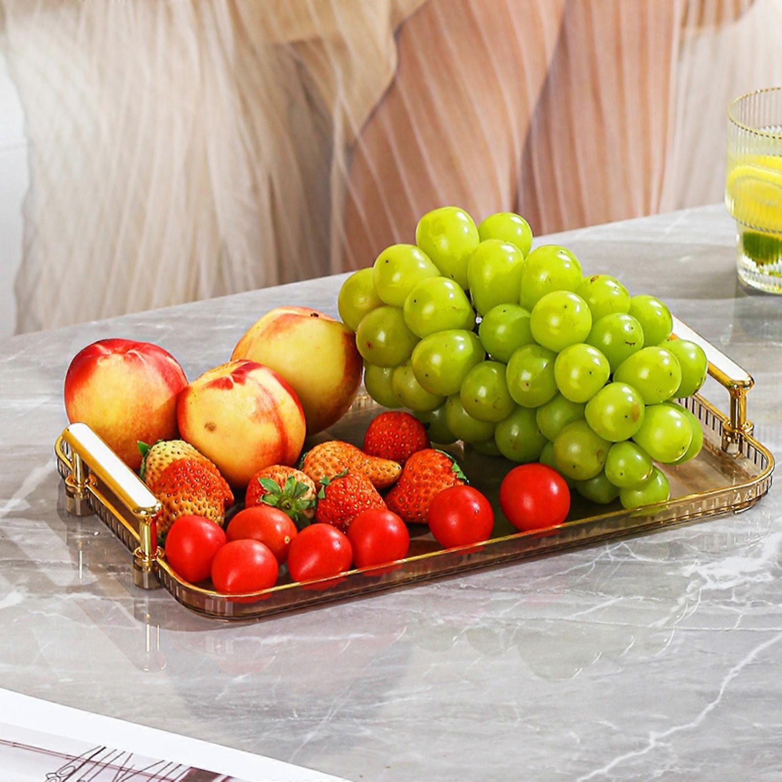 Fruit Tray Clear Snack Display Tray Candy Snack Tray Nut And Dried ...