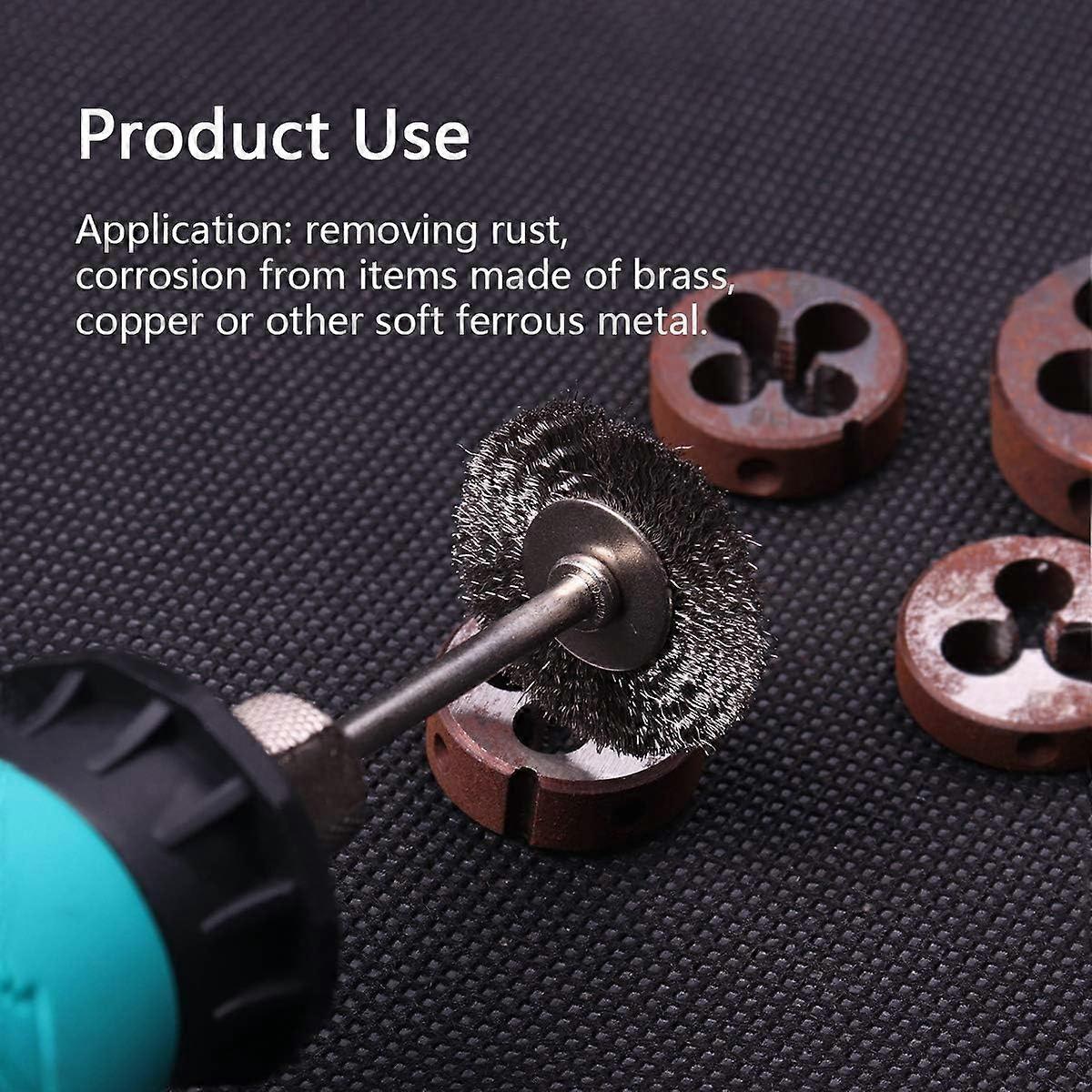 Stainless Steel Grinder Rust Removal Kit, 20Pcs Alloy Steel Wire ...