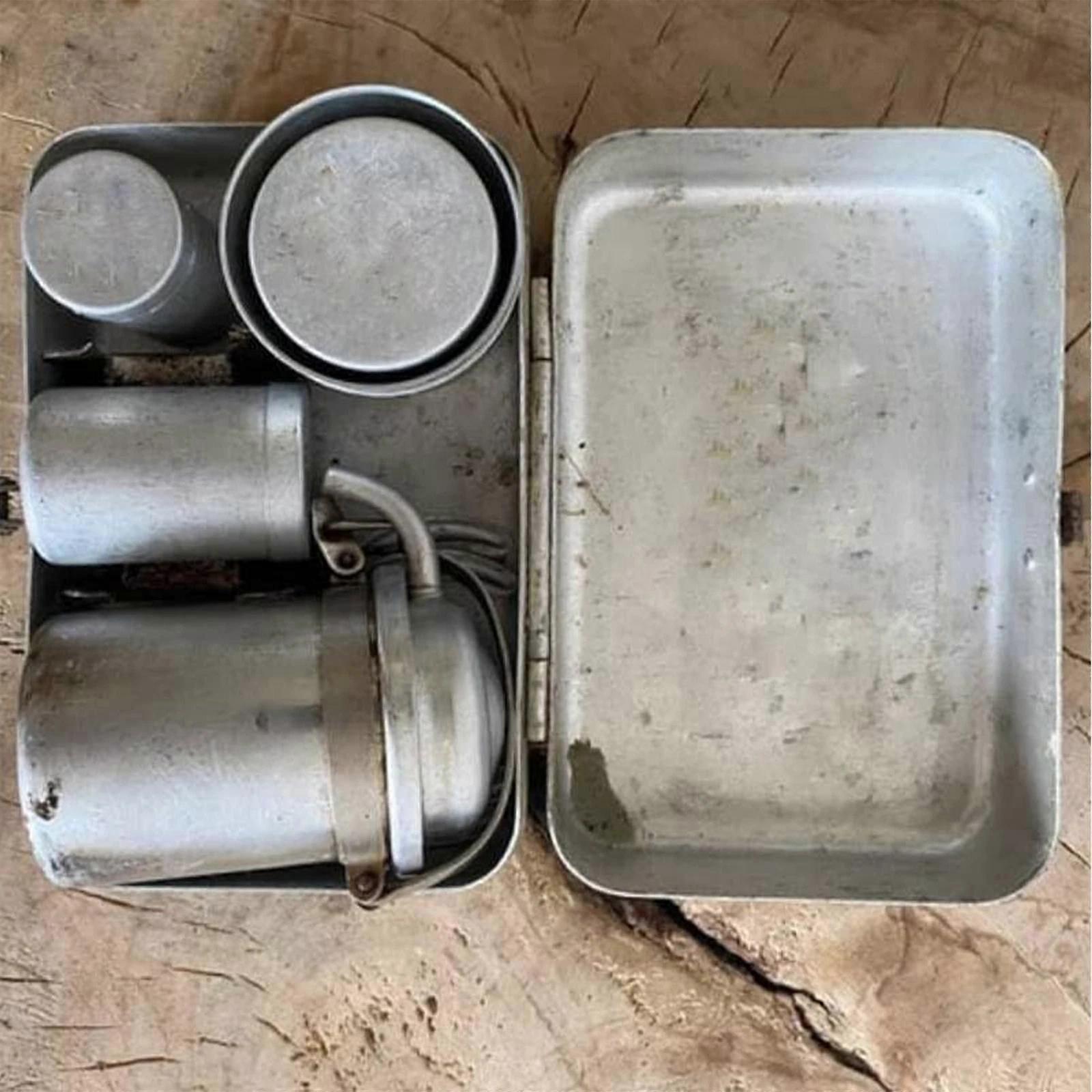 Camping Coffee Kit, Vintage Espresso Maker Set For Travel Outdoor ...