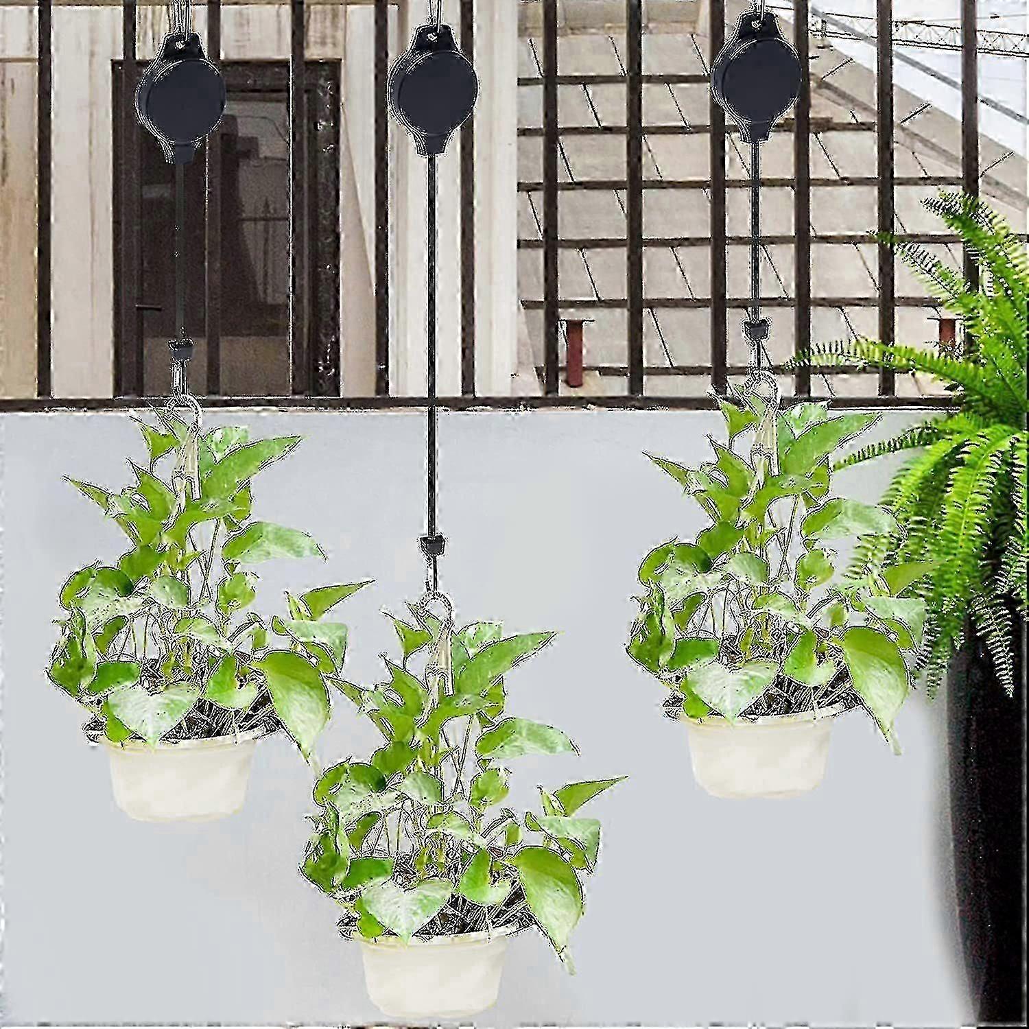 Pack Plant Pulley Retractable Hanger Plant Pulley Adjustable Height ...