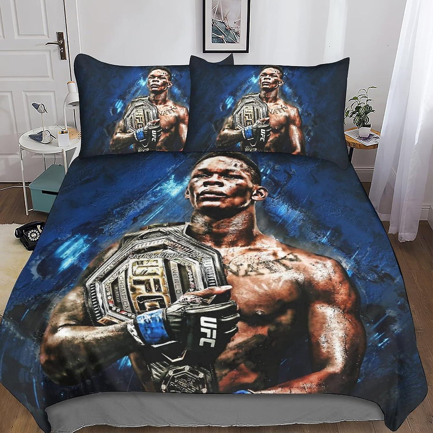 GENBAK UFC Duvet Cover MMA Bedding Set 3D Fighter Soft Comforter Quilt ...