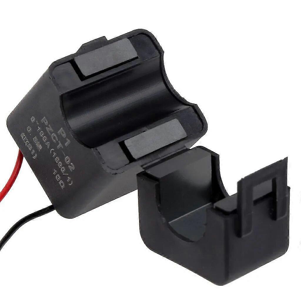 PZCT-02 Split Core Current Transformer Coil Sensor for 100A Amp Energy ...